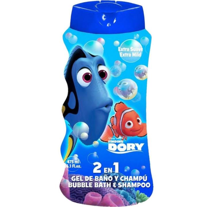 Disney Finding Dory 2 in 1 Shampoo and Bubble Bath, 475ml | Daraz.pk