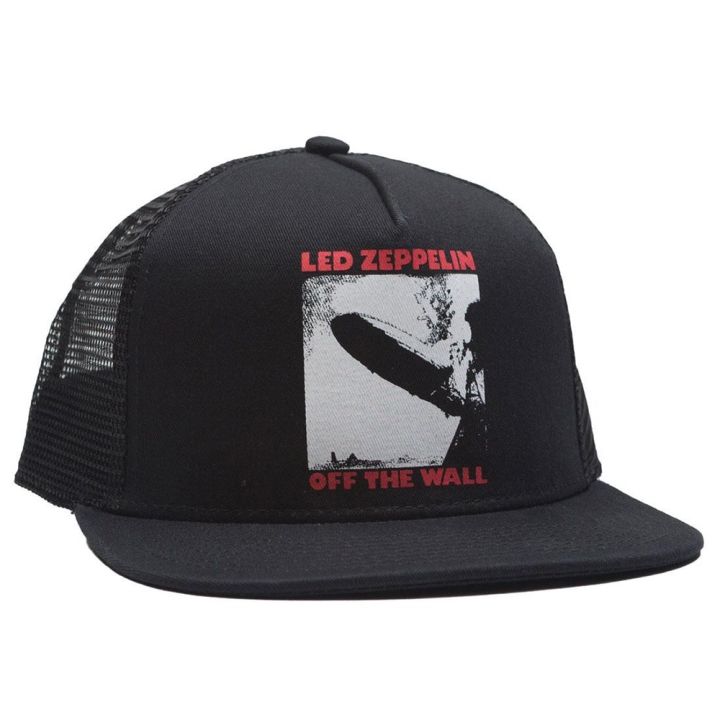 Vans x Led Zeppelin trucker hat Black White for van | Daraz.pk