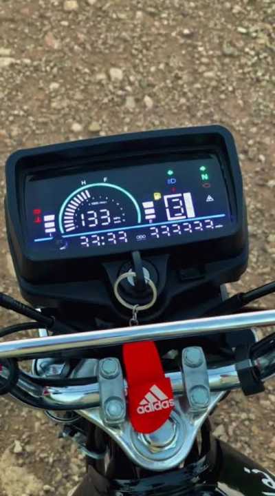 Fully Digital Speedometer for CG125 Motorcycle - Ultimate Digital Meter ...