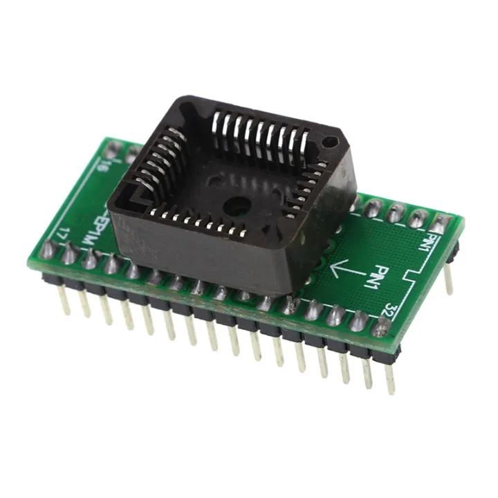 PLCC32 to DIP32 Adapter Universal Programmer IC Adapter Tester Socket ...