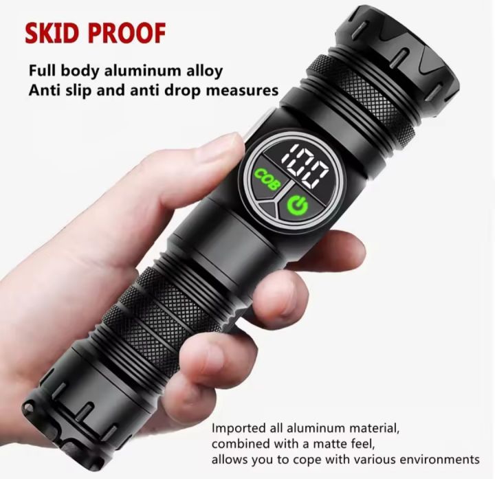 Ruilang Multifunctional High Power Telescopic Rechargeable Torch Car ...