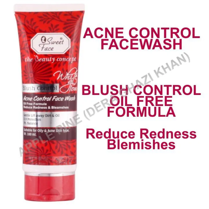 Sweet Face Blush And Acne Control Face Wash 100 ML Extra-gentle ...