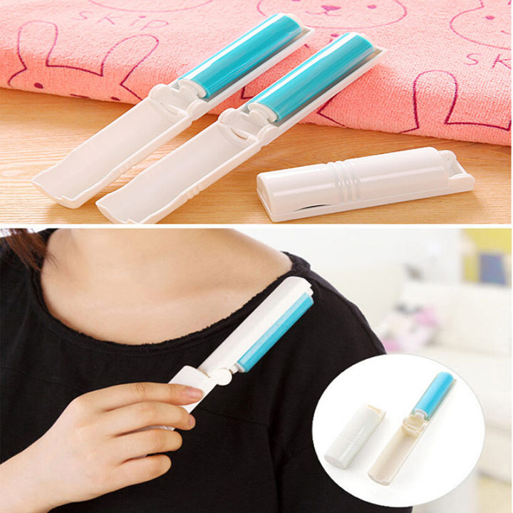 New Reuseable Sticky Picker Upper Cleaner Lint Roller Dust Hair Remover ...