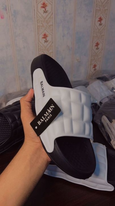 Balmain Slippers Premium Quality | Very Comfortable Slippers With ...