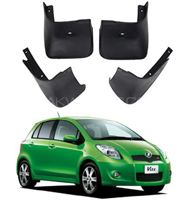 Toyota Vitz Mud Flap Set 4pcs 2007-2011 | Daraz.pk