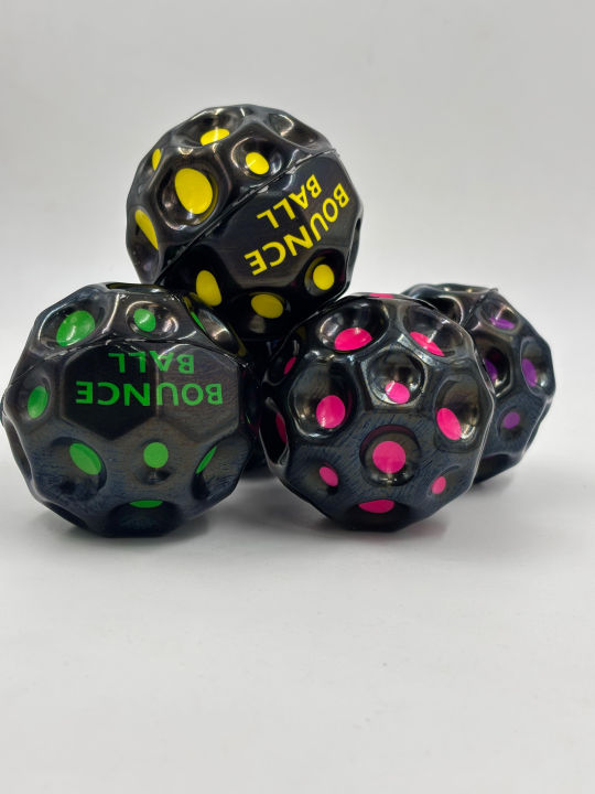 [pack of 2] super bouncy prime moon ball available in rare black color ...