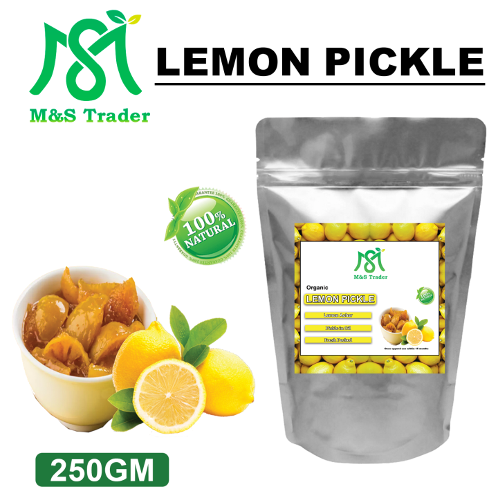 Home Made Lemon Pickle | Lemon Achaar / Achar | Ghar ka Achar - 250g ...