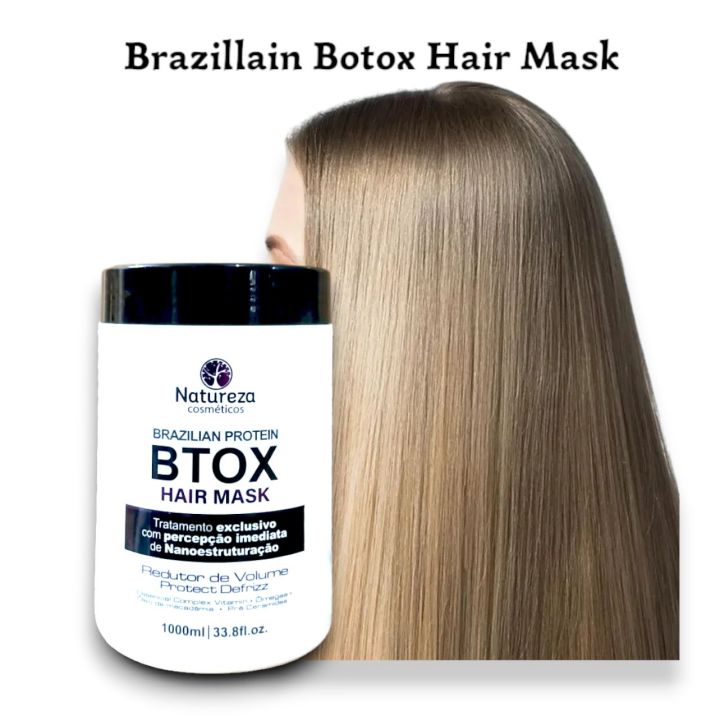 Hair Botox Brazilian Protein Keratin Hair Mask Treatment Professional ...