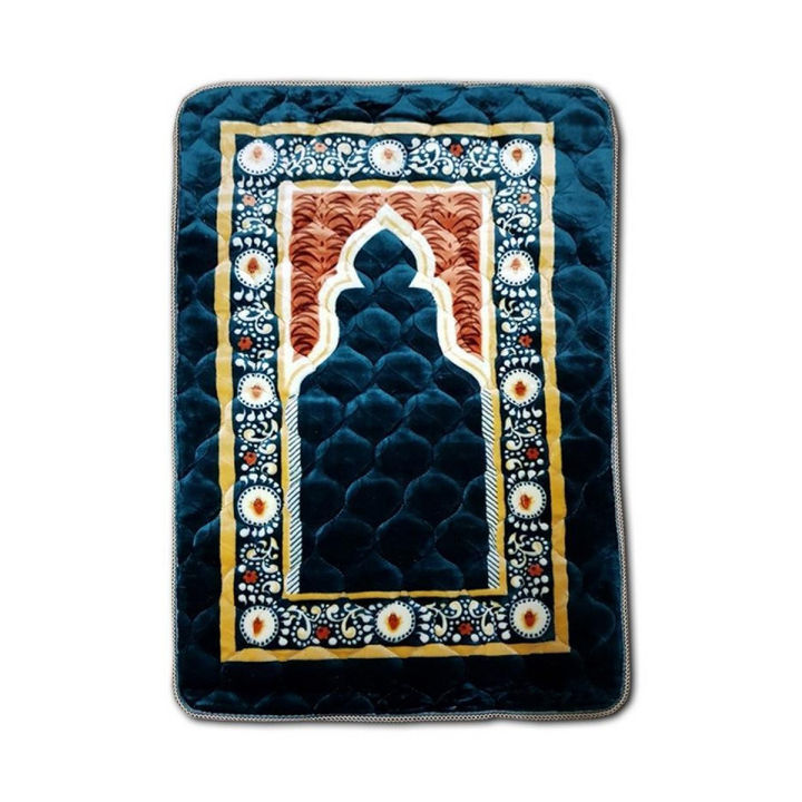 Prayer Mat Maroon Velvet with Foam Jaye Namaz ( Jai Namaz Green) | Daraz.pk