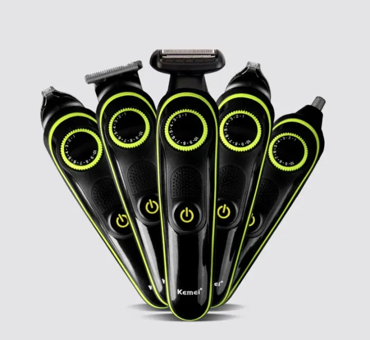 696 5 in 1 Grooming Kit | Trimmer, Shaver & Nose Hair Cutter | Daraz.pk