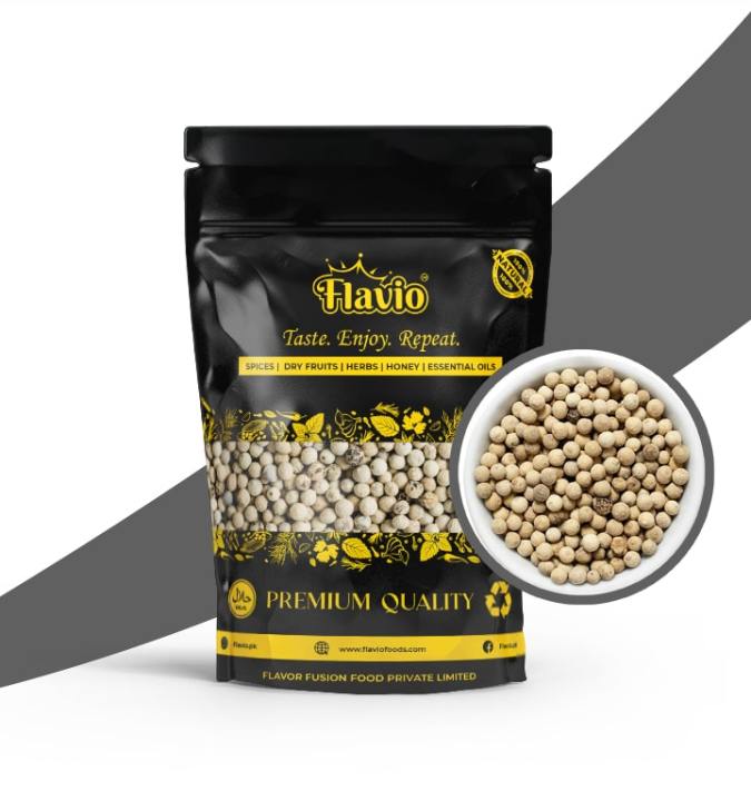 White Pepper / Dakhni Mirch Whole 50G | Daraz.pk