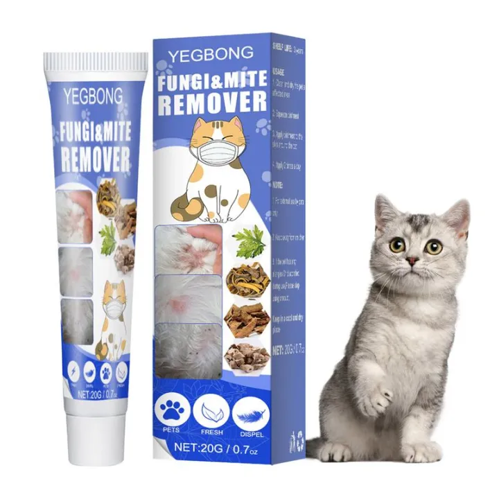 Sizhibin 20g Pet Care Cream 20g Cat Skin Ointment Itchy Skin Relief ...