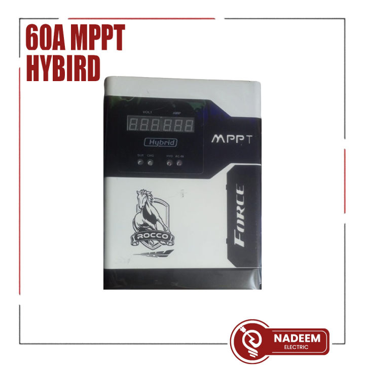 Force 12V/24V 60A Hybrid MPPT Solar Charge Controller | Daraz.pk
