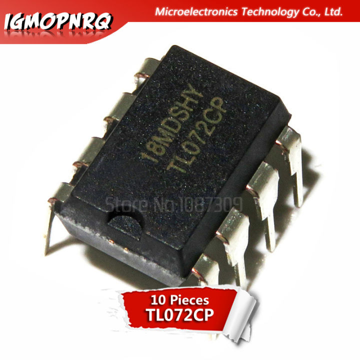 【All Of Me】10pcs TL072 TL072C TL072CP DIP-8 Operational Amplifiers - Dual Low Noise JFET new ...