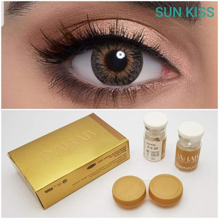 Dahab Eye Contact Lens Wih Complete Kit - Soft Eye Lens for Girls ...