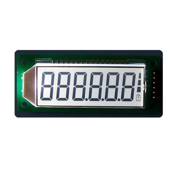 LCD Module 2.4 Tools DIY inch 6-Digit 7 Segment LCD Display Module HT1621 LCD Driver IC with ...