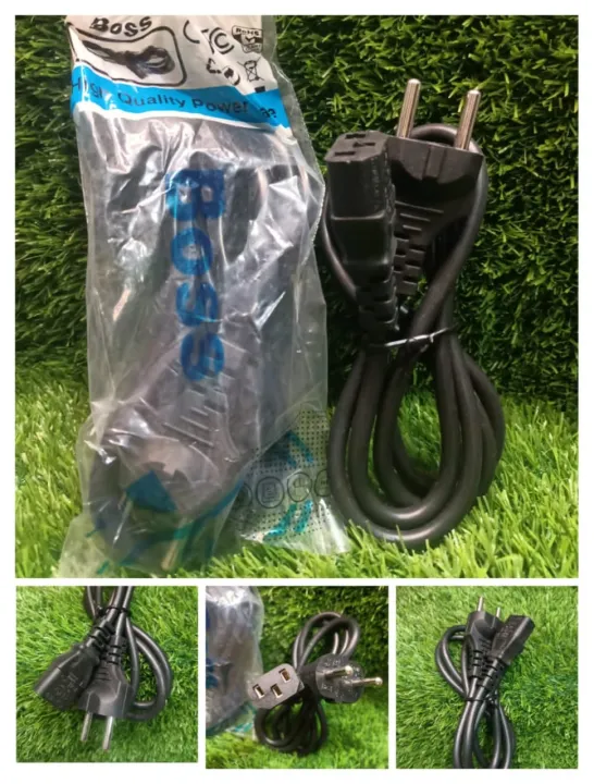 POWER CABLE FOR PC .PRINTER POWER CORD 1 METER | Daraz.pk