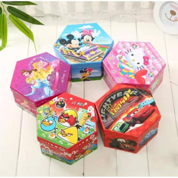 Multicolor Art Box Coloring Box Set Art Set Colour Kit 46 Pcs for Girls ...
