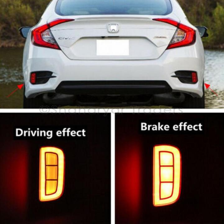 HONDA CIVIC 2018 BACK BUMPER NEON LIGHT/ BACK BUMPER LIGHT | Daraz.pk