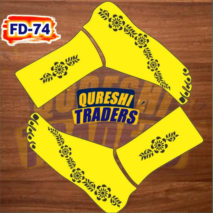 Foot Mehndi stickers Foot Mehndi papers Foot Mehndi designs Foot Mehndi ...