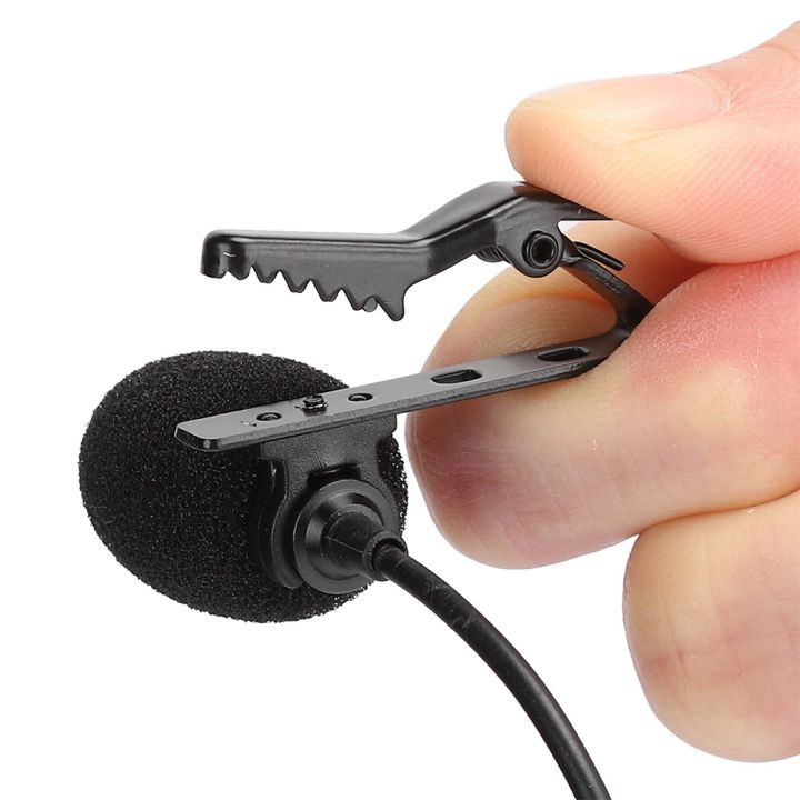 Tie-Clip Microphone, Mini Microphone, Small for Broadcast Live Stream ...