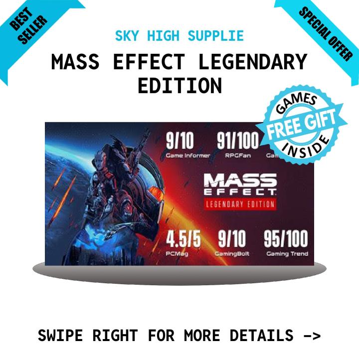 MASS EFFECT LEGENDARY EDITION Game for PC - with complete Installation ...
