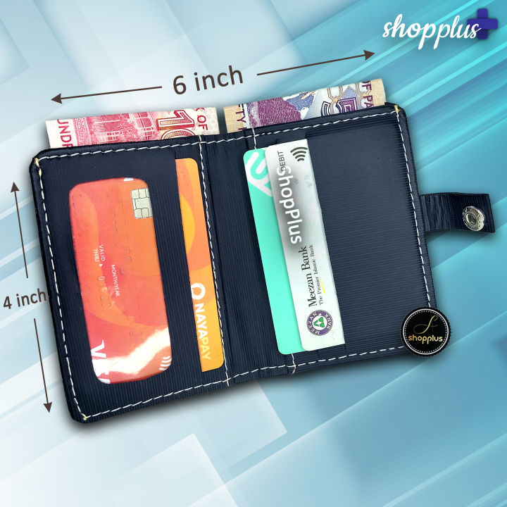 Small Wallet for Men and Boys | Slim and Smart Card Holder | Daraz.pk