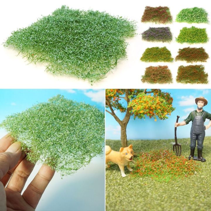Miniatures Handmade Grass Tuft Shrub Vegetation Model Sand Table Grass ...