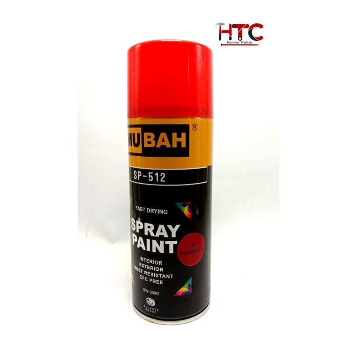 Red Color Spray Paint (MUBAH SP-512) | Daraz.pk