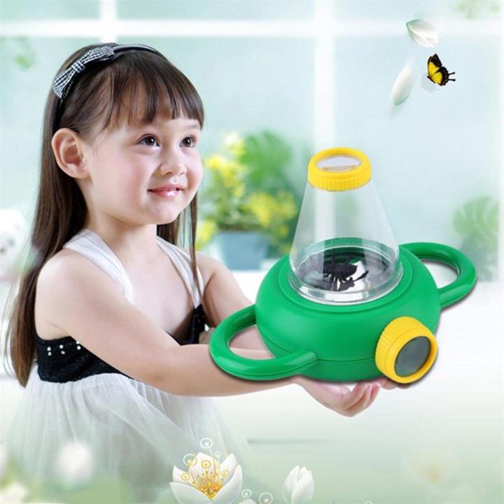Two Way Bug Insect Observation Viewer Kids Toy Magnifier Magnifying ...