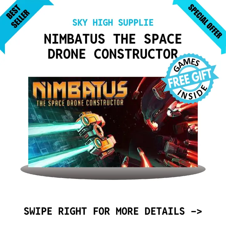 NIMBATUS THE SPACE DRONE CONSTRUCTOR.JPG - PC Game - Easy and complete ...