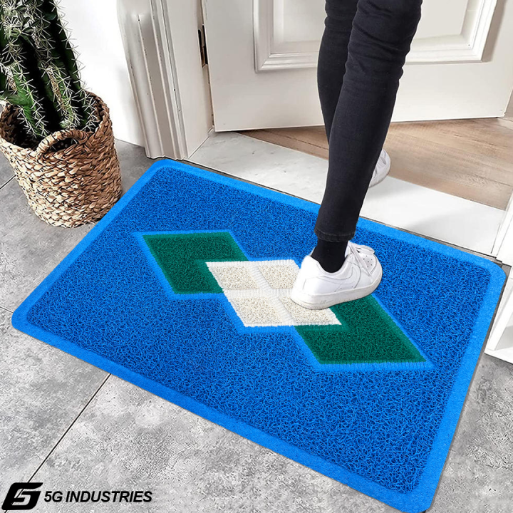 PVC DOORMAT PVC COILMAT DIAMOND DESIGN 48CM*68CM (MEDIUM) | Daraz.pk