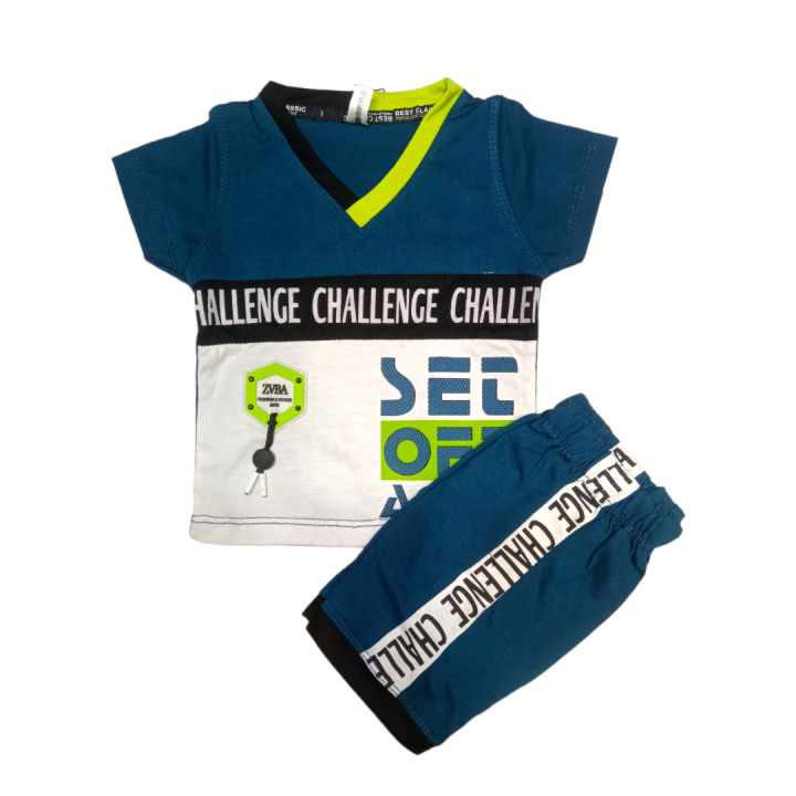 Baba Suit for 1 to 6 month boy - T-Shirt and Short Pant for Kids - Baby ...