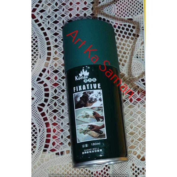 Kuelox Fixative Spray 180 Ml For Fixing Of Art Work | Daraz.pk