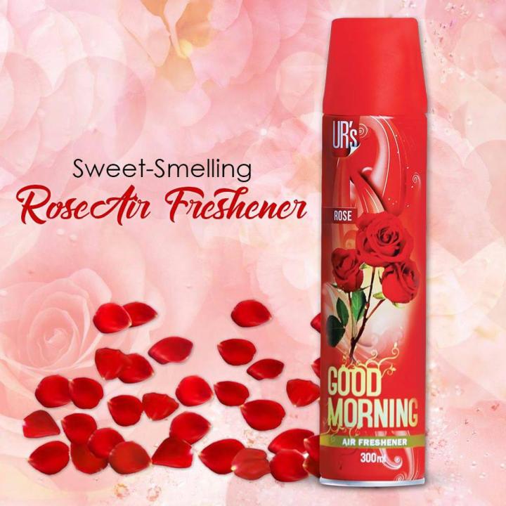 Good Morning Air Freshener Rose Fragrance 300 ml Spray | Daraz.pk