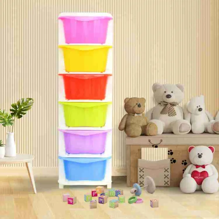 Multilayer Push-Pull Storage Racks for Bathroom or Kids' Room ...