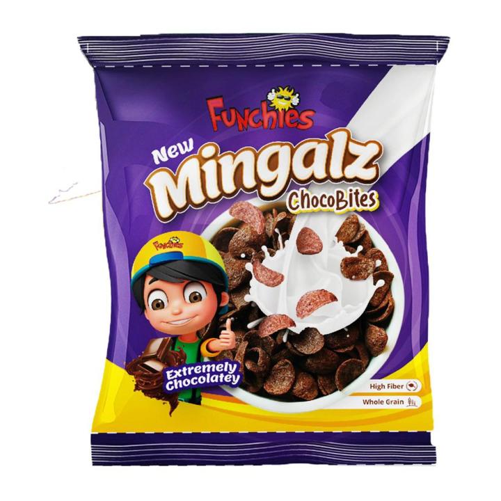 Funchies Mingalz Choco Bites Cereals Packet 125g | Daraz.pk