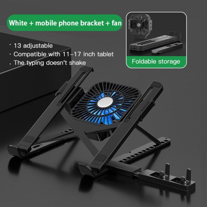Adjustable Laptop Stand for Desk Portable Laptop Riser Ergonomic ...