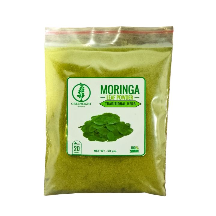 Greenlight Moringa Powder | Moringa Leaf Powder 50 gm | Daraz.pk