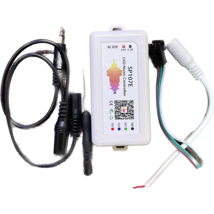 RGBZONE WS2812b WS2811 SP107E Music Bluetooth Controller DC 5-24V, iOS ...