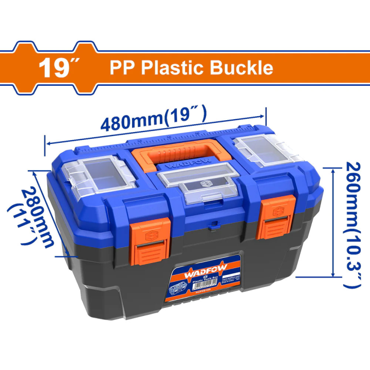 WADFOW High Quality Tool Box with Tray | Daraz.pk