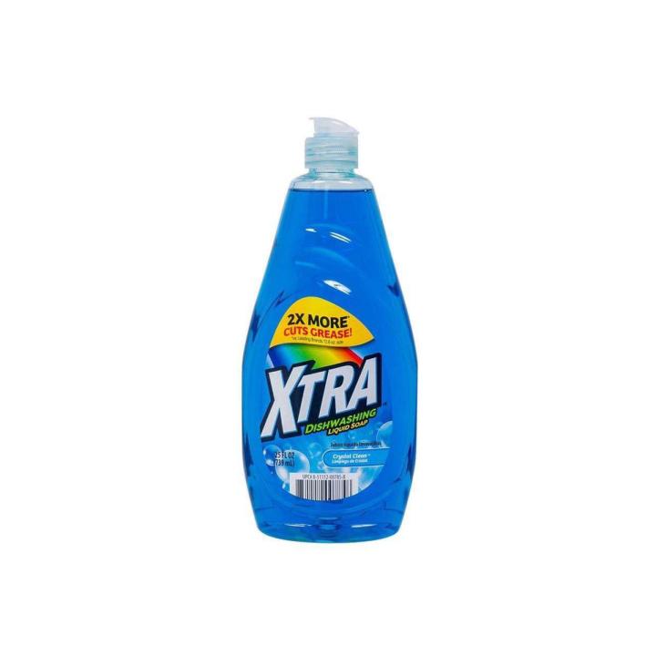 XTRA DISHWASHING LIQUID SOAP CRYSTAL CLEAN 739ML | Daraz.pk