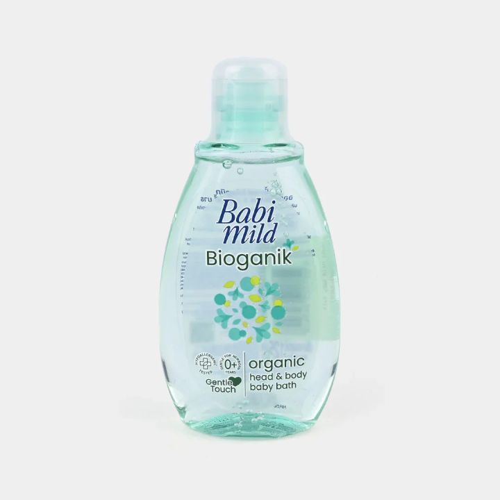 Babi Mild Bioganik Organic Head & Body Baby Bath - 125ml | Daraz.pk