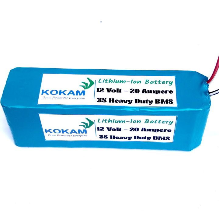 12V Lithium - Lithium - ion 20AH - Dry Rechargeable 20AMP -12volt ...