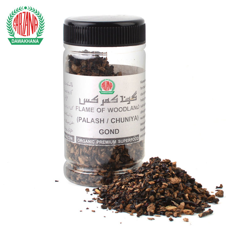 Chuniya Gond, 200gm (whole) - Flame of the Forest Resin - Natural ...