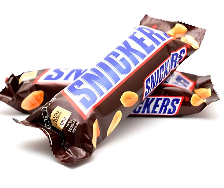 Snickers chocolate bar with peanuts and nougats 50 gm (imported) | Daraz.pk
