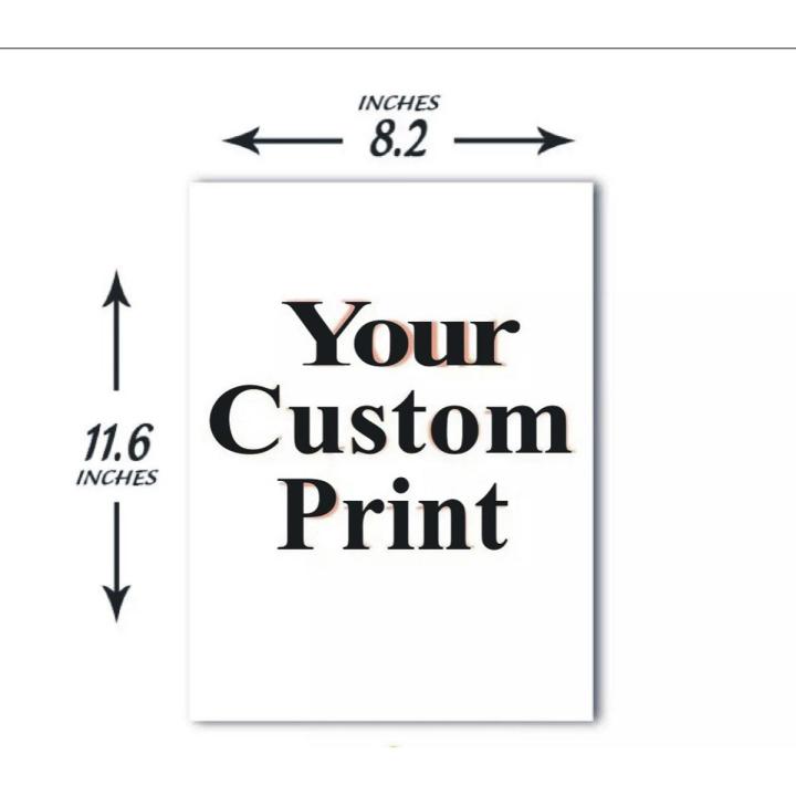 Customized Print Your Design Poster | Daraz.pk