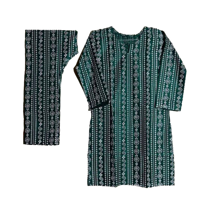 New Trendy Chunri 2pc Stitched Suit For Women and young girls | Daraz.pk