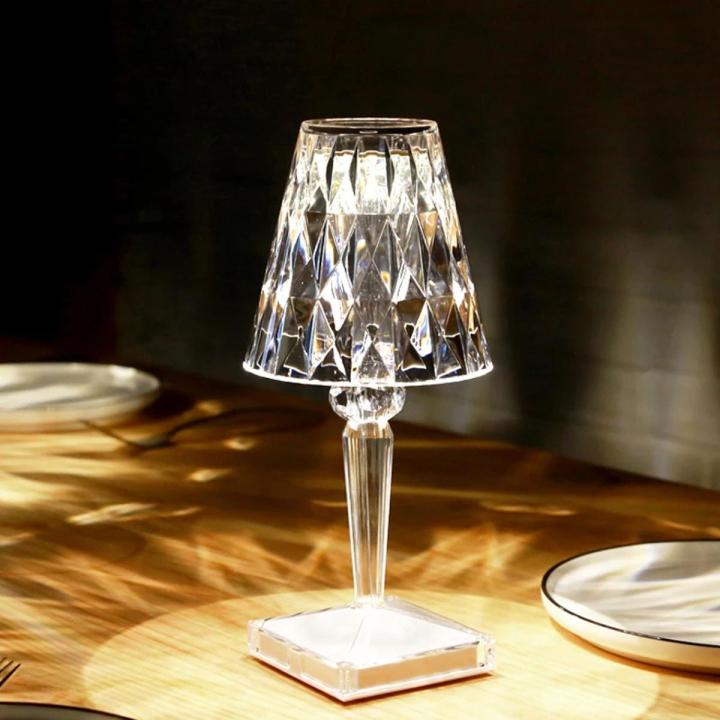 Crystal Diamond table lamp | Daraz.pk