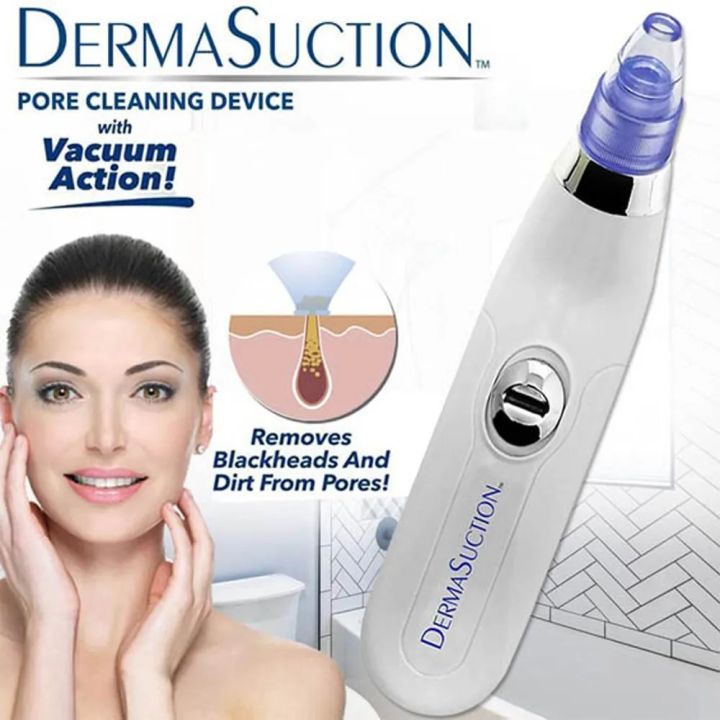 5-in-1 Blackhead Remover Vacuum | Rechargeable Pore Cleaner & Derma ...